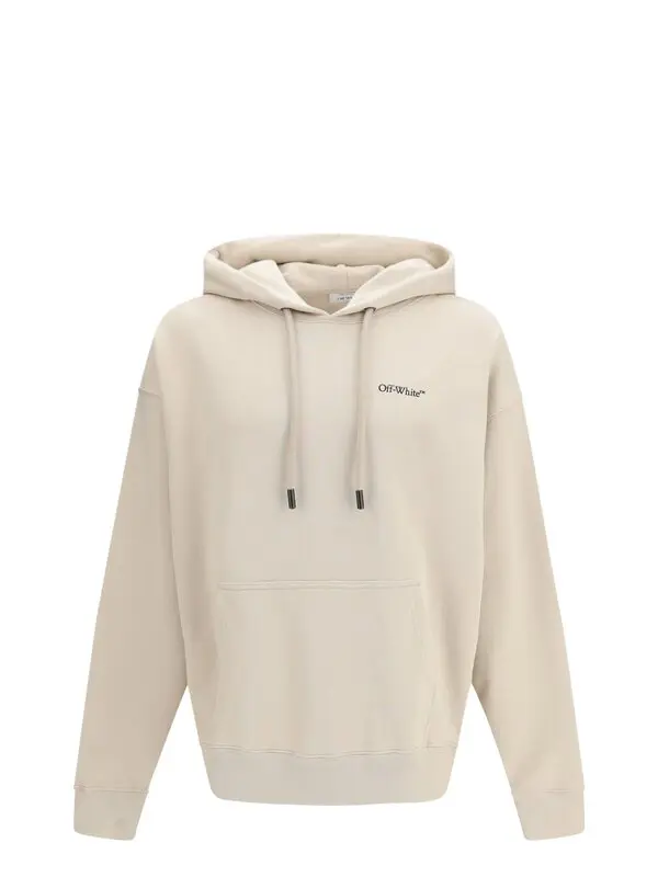Off-White Half Arrow Skate Hoodie - Beige