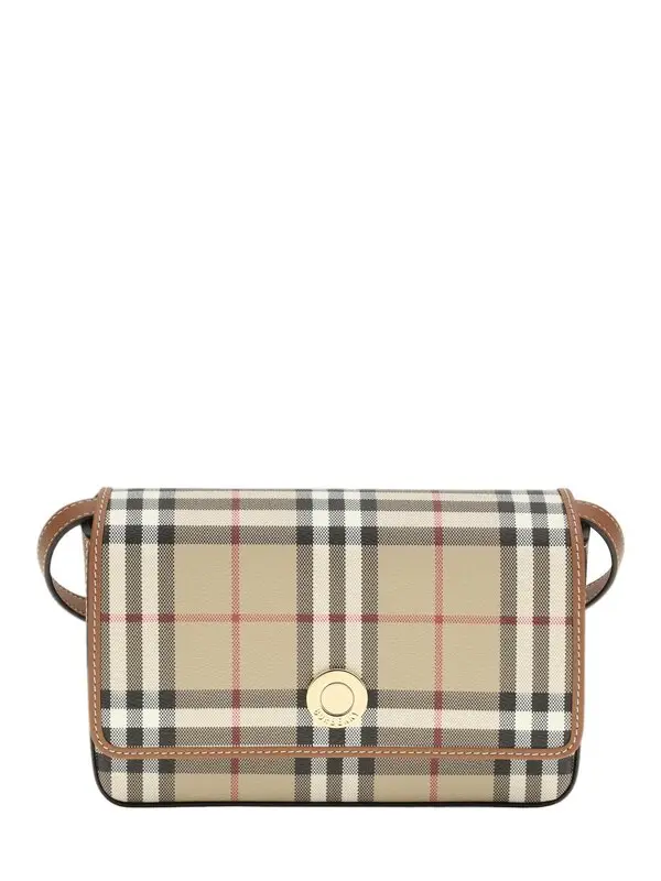 Burberry Hampshire Mini Shoulder Bag - Beige
