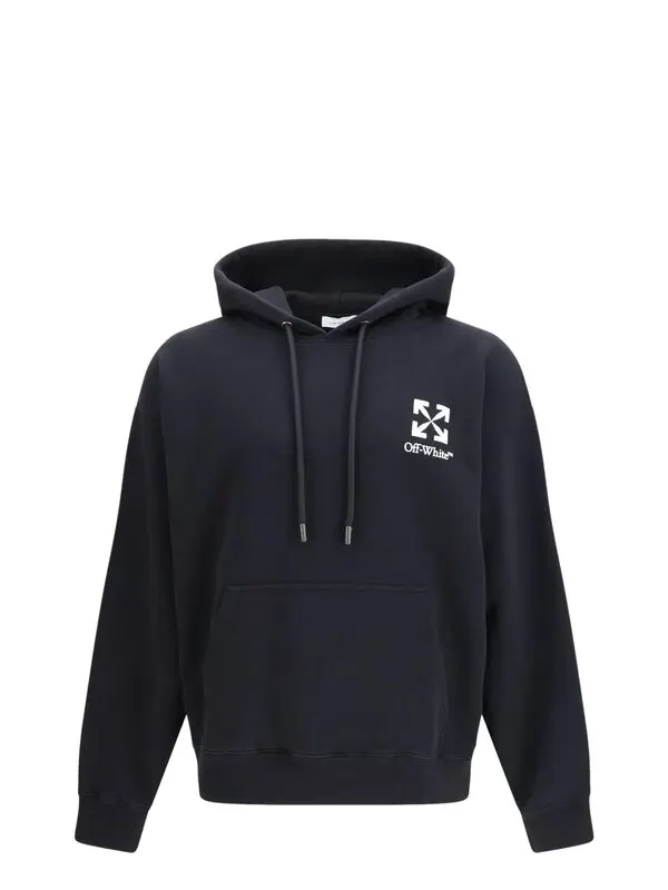 Off-White Small Arrow Skate Hoodie - Black