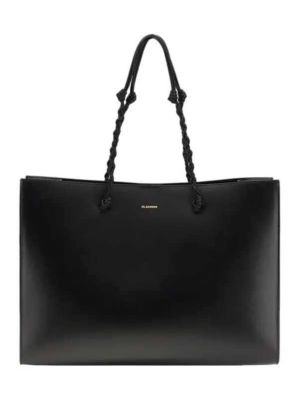 JIL SANDER Tangle Tote Bag - Black