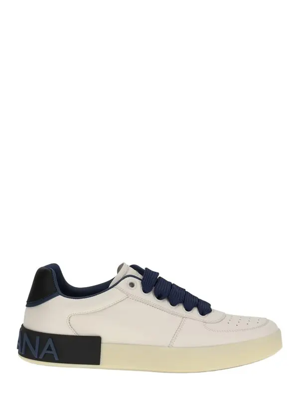Dolce & Gabbana Portofino Leather Sneakers - Multicolour
