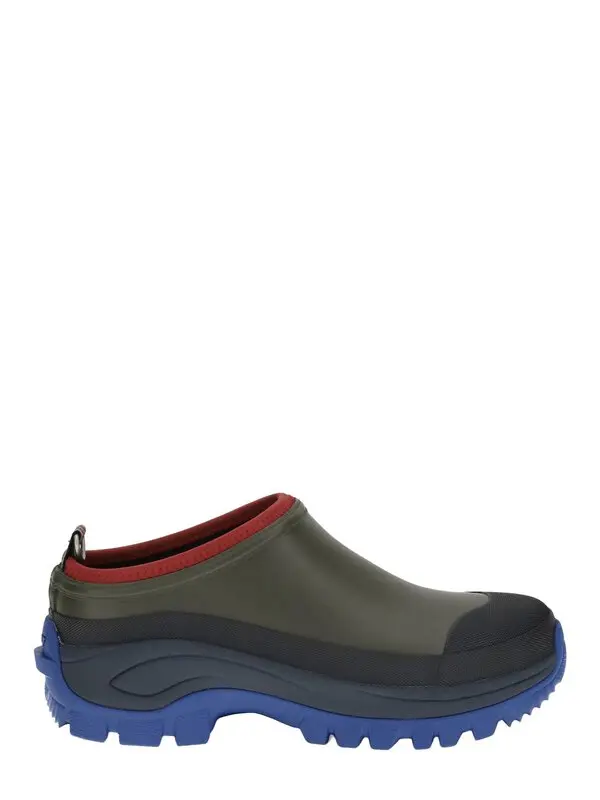 Barbour X Paul Smith Rubber Mules With Lug Sole - Multicolour