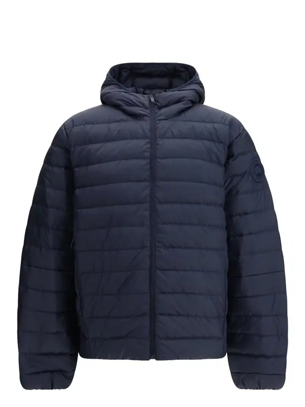 Canada Goose Stratus Tonal Label Hooded Jacket - Blue