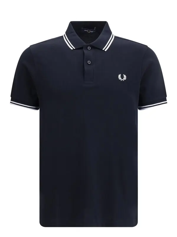 Fred Perry M3600 Cotton Piqué Poo Mae - Blue