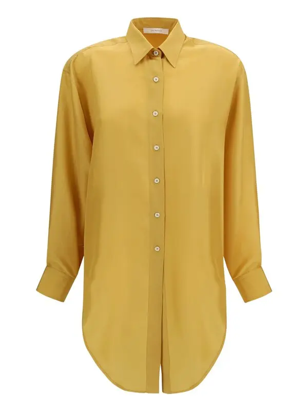 UMIT BENAN Sailor Marisca Silk Shirt - Gold