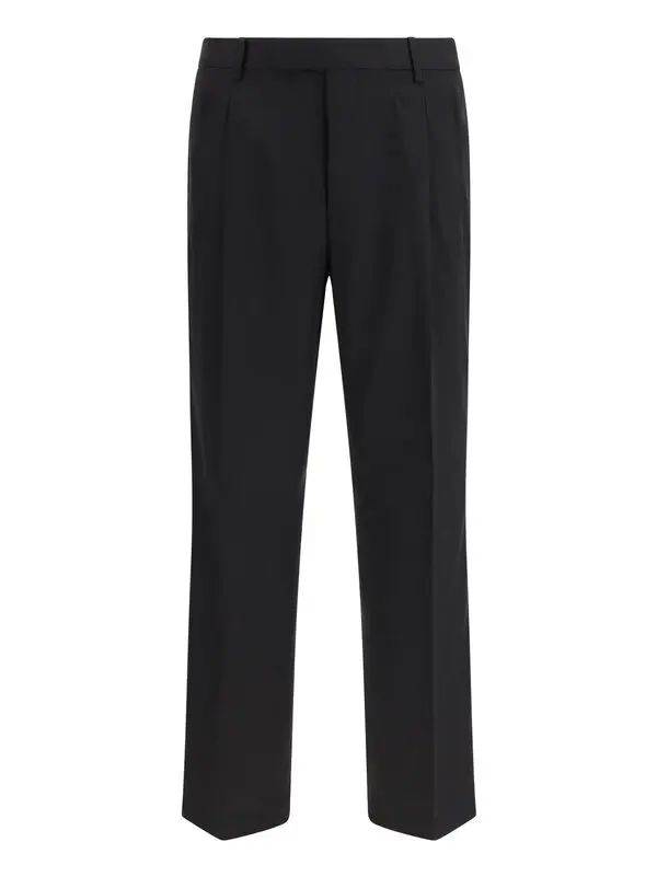 GERMANO Berlin Fit Cotton Pants - Black