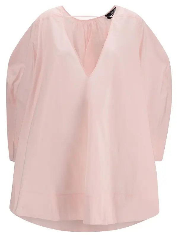 Jacquemus Paysan" Mini Tunic Dress - Pink