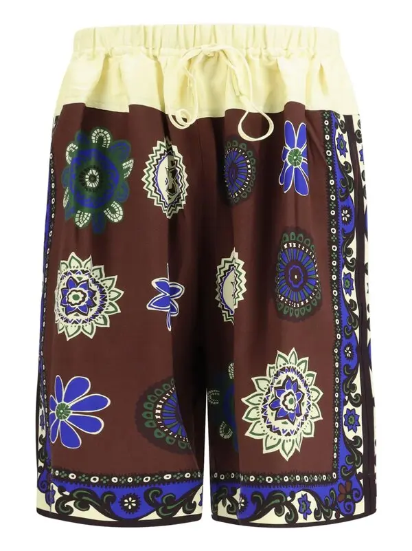 ALEMAIS Jasper Printed Shorts - Multicolour