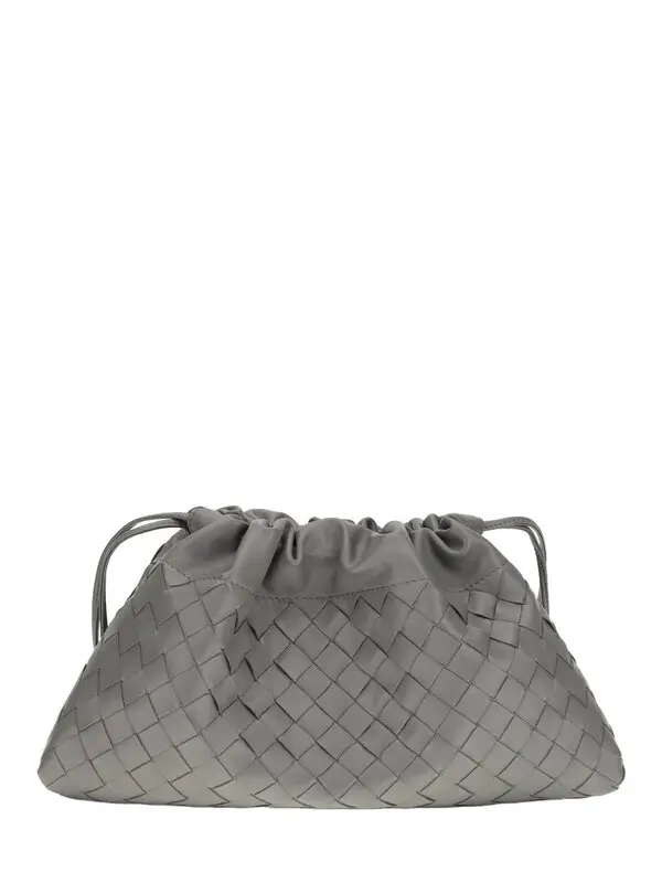 Bottega Veneta Drawstring Pouch - Grey
