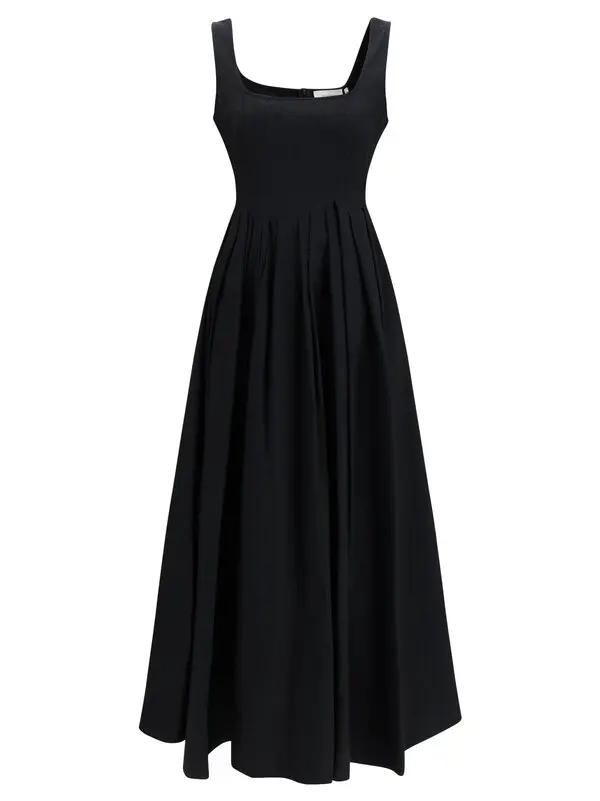 Max Mara Sportmax Giro Maxi Dress - Black