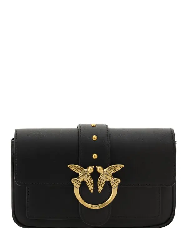 Pinko Love One Shoulder Bag - Black