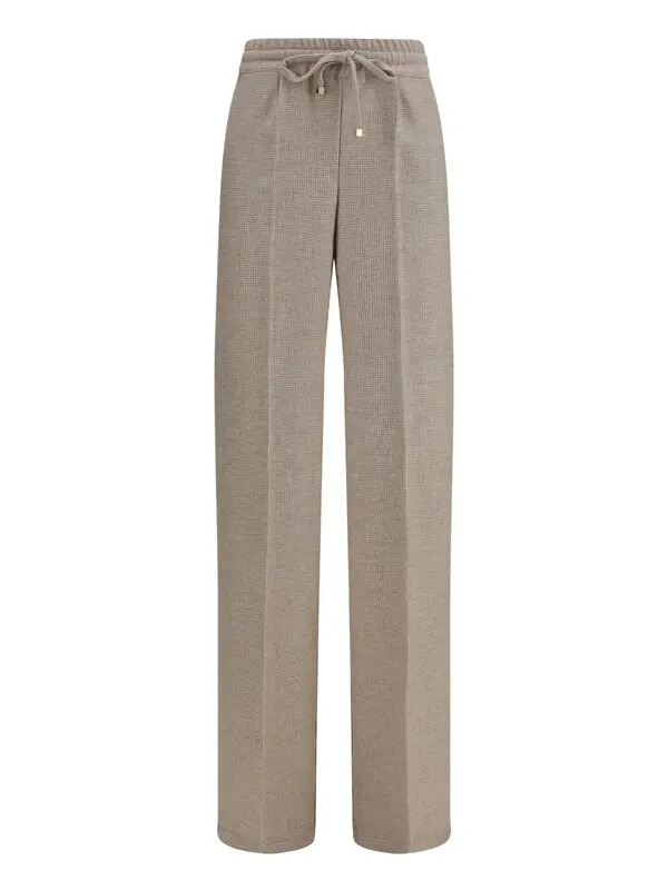 Kiton Cashmere Drawstring Pants - Beige