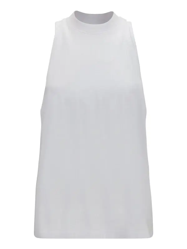 DARKPARK Milla Cut-out Cotton Tank Top - White