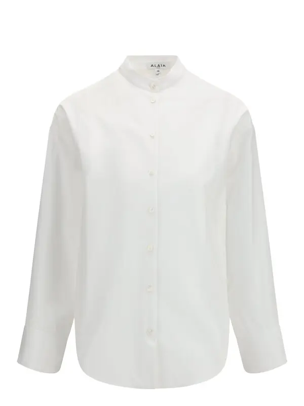 Alaïa Layered Shirt - White