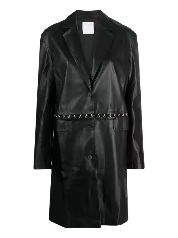 Paris Georgia Faux-leather Jacket - Black