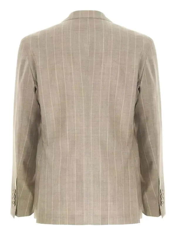 Tagliatore Pinstripe-pattern Double-breasted Suit - Neutrals