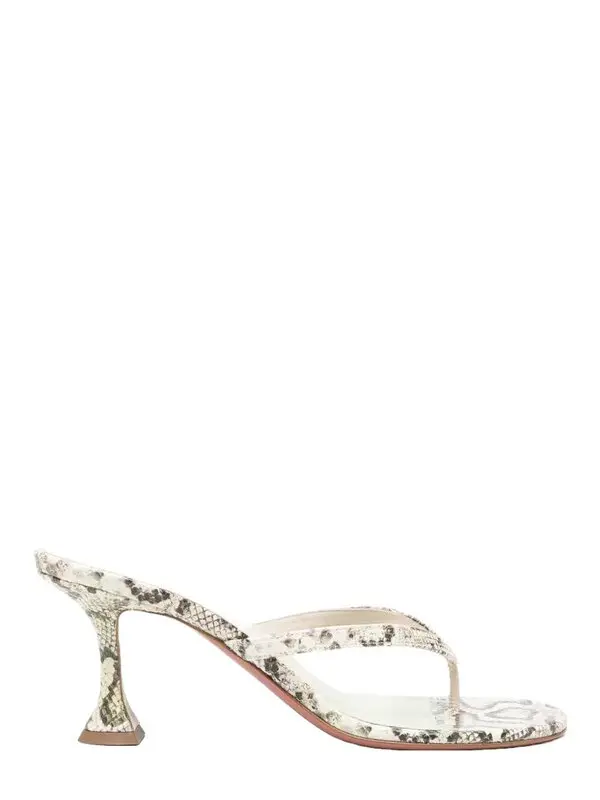 Amina Muaddi Juliette Sandals - Neutrals