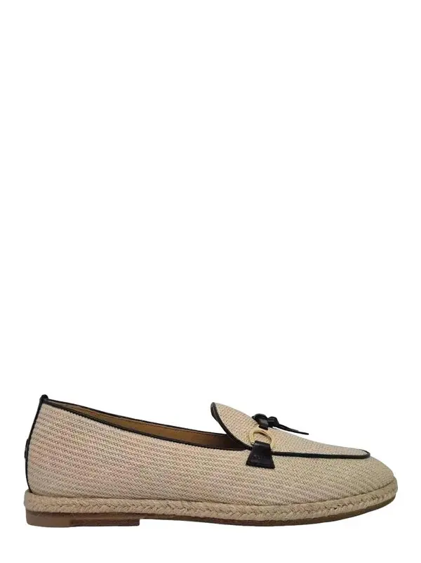 HENDERSON BARACCO Talia Woven Loafers - Neutrals