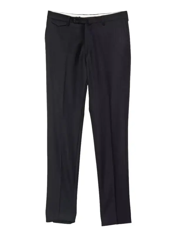 Tagliatore Belt Loops Trousers - Blue
