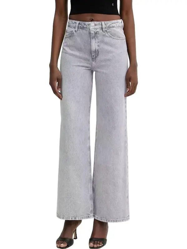 Guess Wide-leg Jeans - Grey