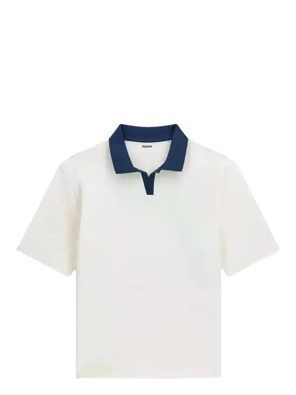 Guess Triangle Logo Polo - Neutrals