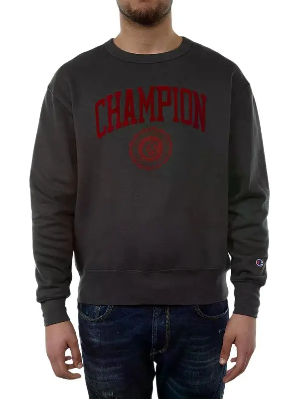 Champion Heritage Fleece Crewneck Sweatshirt - Grey