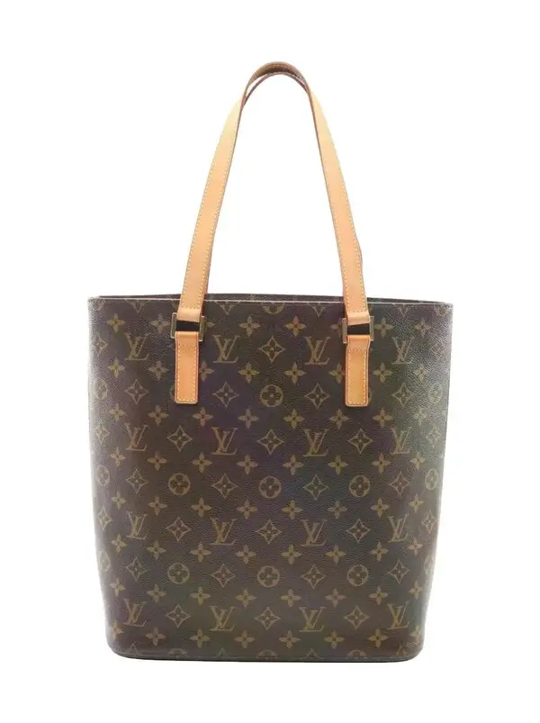 LOUIS VUITTON Monogram Canvas Gm Vivian Tote Bag - Brown