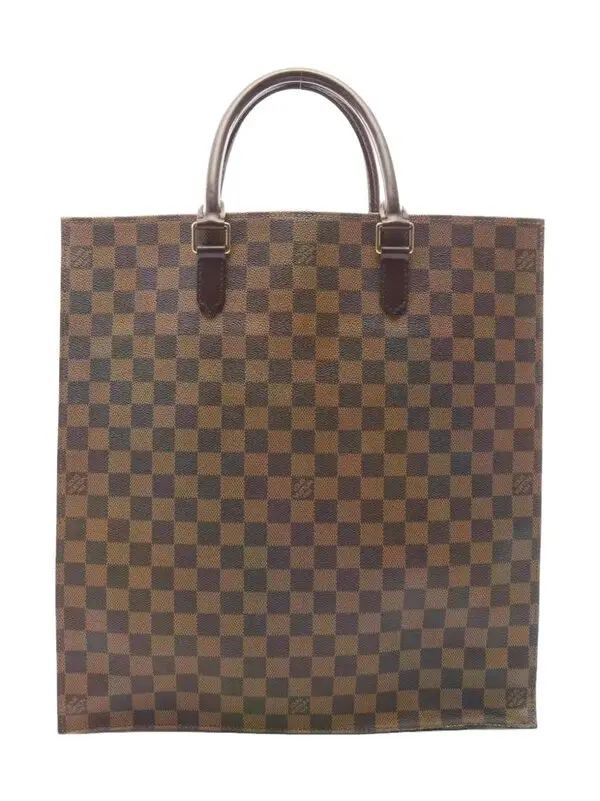 LOUIS VUITTON Sac Plat Tote Bag - Brown