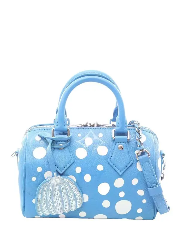 LOUIS VUITTON X Yayoi Kusama Speedy Bandoulière Handbag - Blue