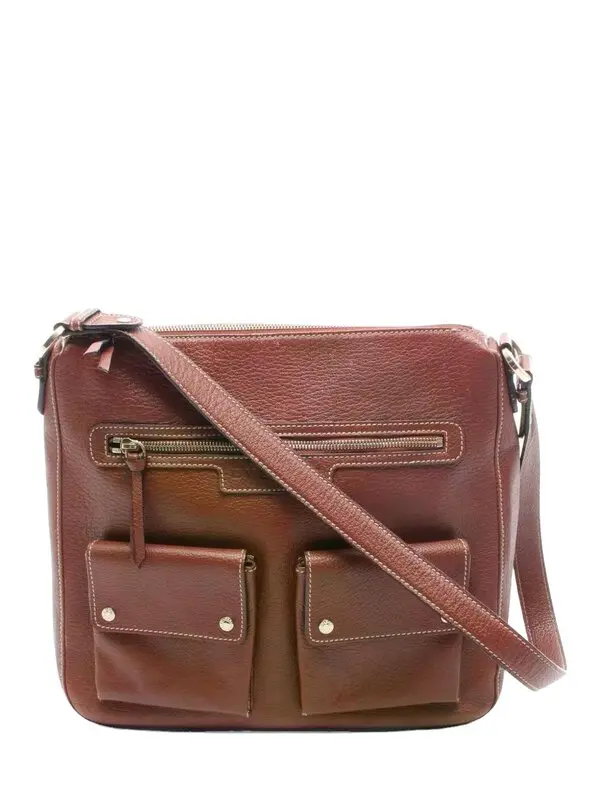 BVLGARI Pocket-detail Cross Body Bag - Brown