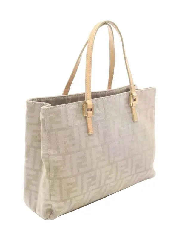 Fendi Zucca Tote Bag - Neutrals