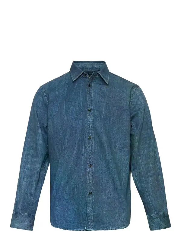 Rag & Bone Avalon Denim Shirt - Blue