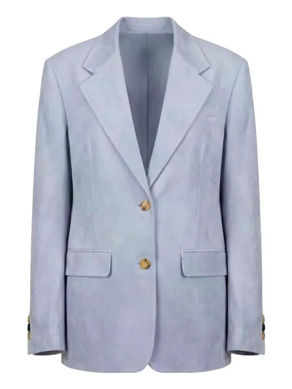 ALYSI Single-breasted Blazer - Blue