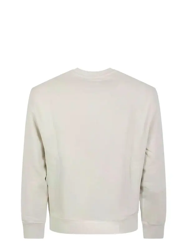 Maison Kitsuné Logo Embroidered Sweatshirt - Neutrals