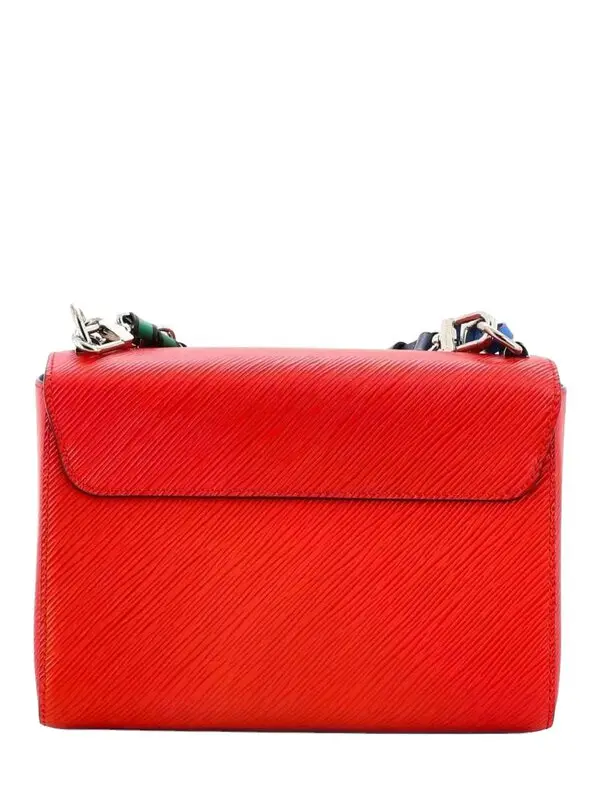 LOUIS VUITTON Epi Leather Braided Handle Twist Bag Mm - Red
