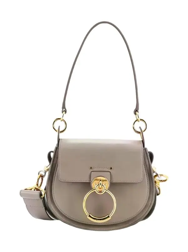 Chloé Tess Small Shoulder Bag - Grey