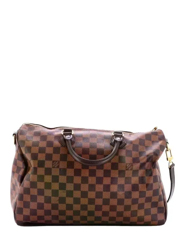 LOUIS VUITTON Speedy Bandouliere 35 Satchel Bag - Brown