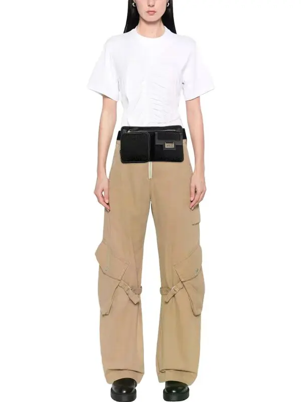 Dior 2007 Diorissimo Trotter Canvas Street Chic Belt Bag - Black