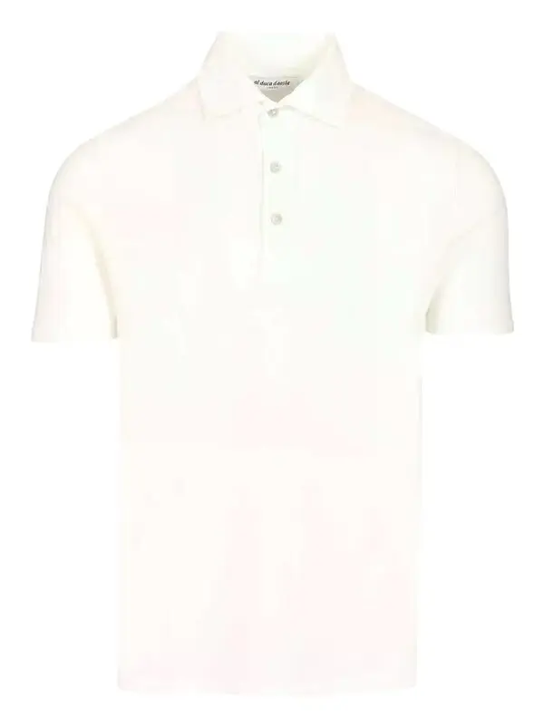 AL DUCA D’AOSTA 1902 Short-sleeved Polo Shirt - White