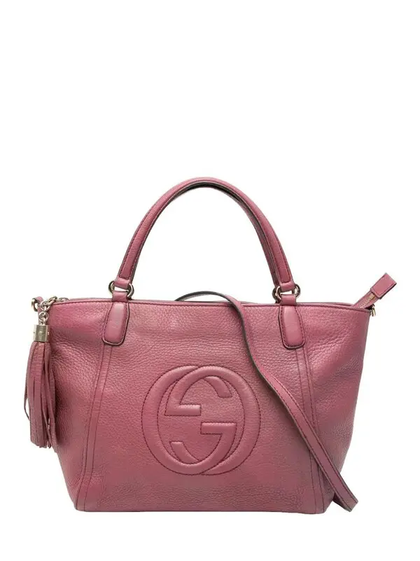 Gucci Soho Cellarius Satchel - Pink