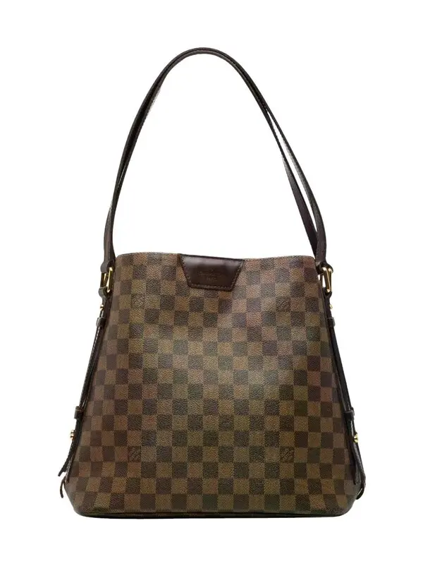 LOUIS VUITTON Damier Ebene Cabas Rivington Tote Bag - Brown