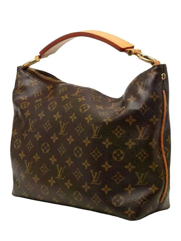 LOUIS VUITTON Monogram Sully Pm Shoulder Bag - Brown