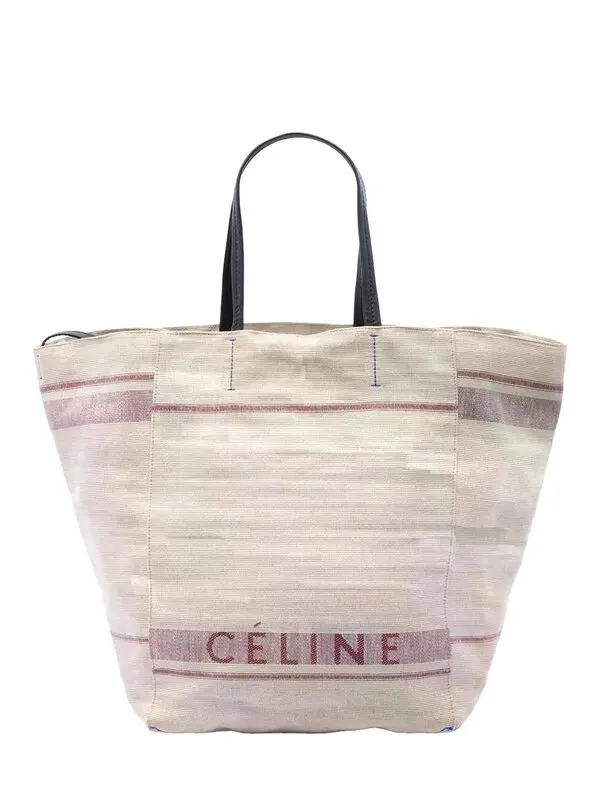 Celine Medium Canvas Phantom Cabas Tote Bag - Brown