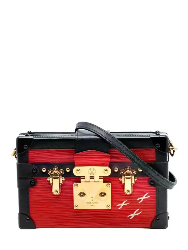 LOUIS VUITTON Epi Petit Malle Crossbody Bag - Red
