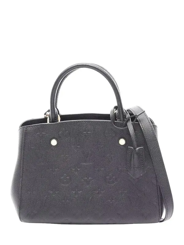 LOUIS VUITTON Montaigne Bb Satchel - Black