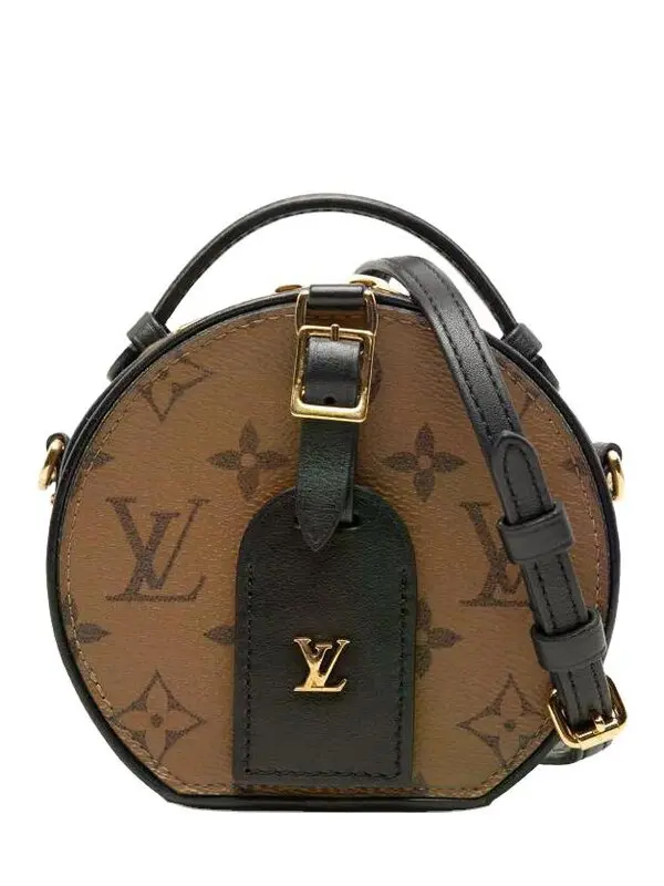 LOUIS VUITTON Mini Boite Chapeau Satchel - Brown