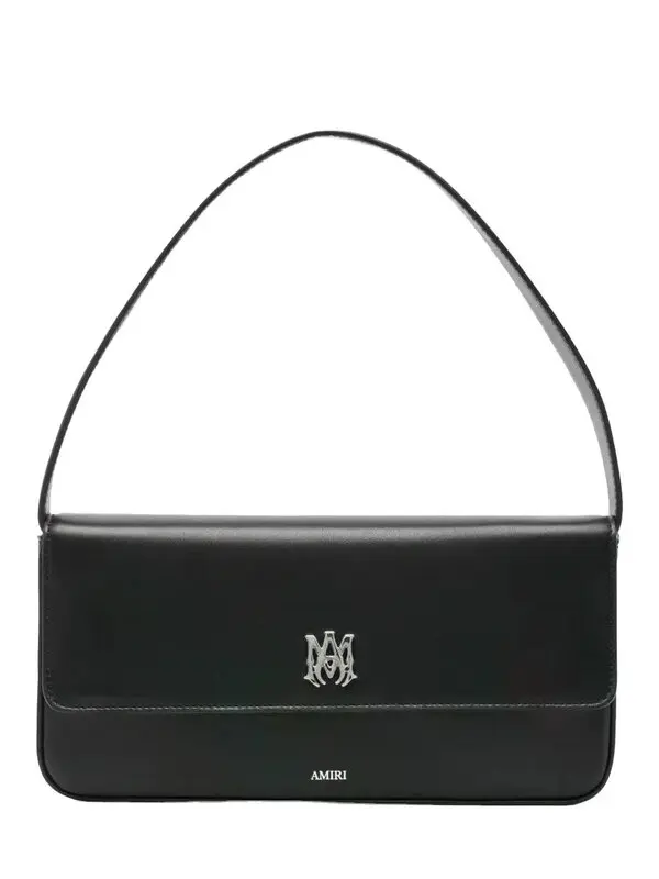 Amiri Leather Shoulder Bag - Black
