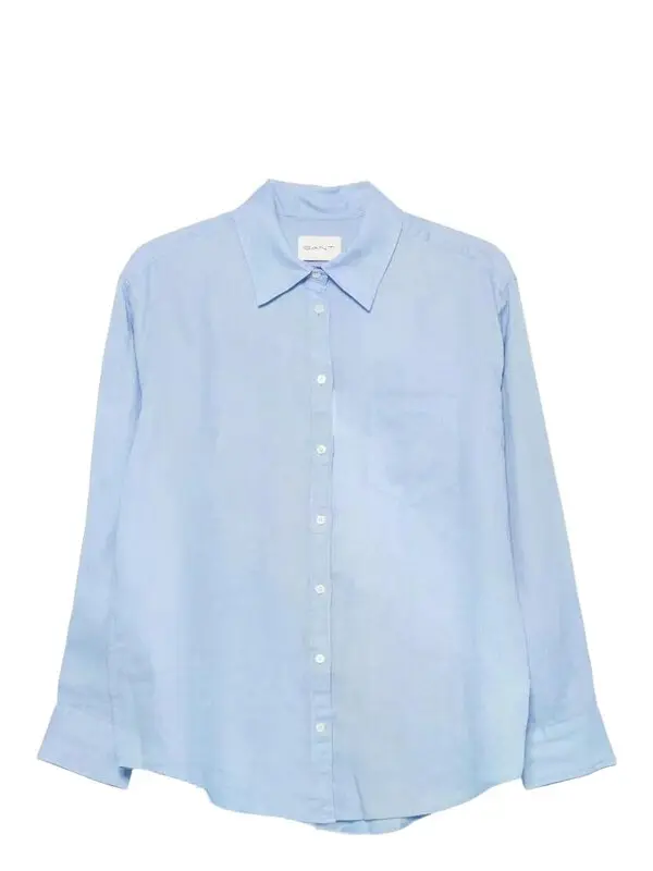 Gant Chest Pocket Button-up Shirt - Blue