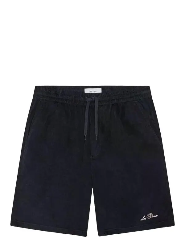 LES DEUX Signature Mini Shorts - Blue