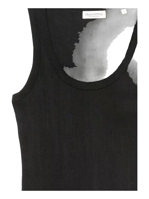 Marc O'polo Ribbed Knit Tank Top - Black
